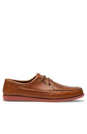 Quoddy Blucher Shoe - Whiskey