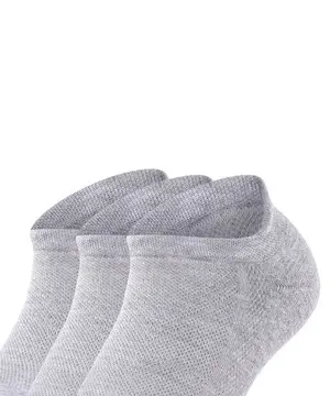 Falke Cool Kick 3-pack Sneaker Socks - Light Grey