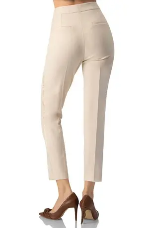 IVONNE Straight Cut Capri Trousers