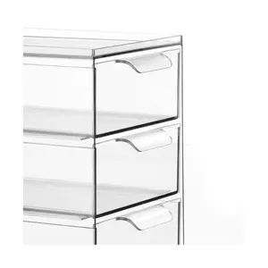 MDESIGN Idesign 3-drawer Stackable Organizer For Kitchen Or Pantryset Of 4