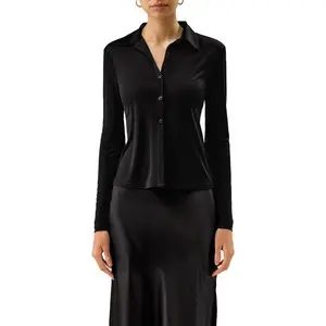 Lilysilk Silk Jersey Slim Shirt