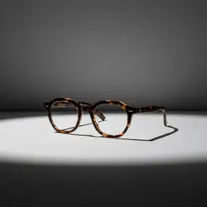 NCMPRBL Geometric Tortoiseshell Eyeglasses - Brown Tortoise