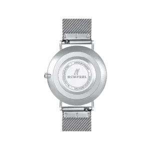 NCMPRBL Advance Mesh Bracelet Quartz Watch - Silver