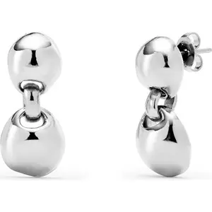 UNODE50 Mini Ball Stud Earrings - Silver