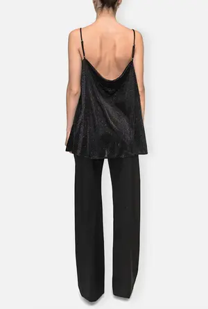 KATE BARTON Peyton Cowl-neck Top