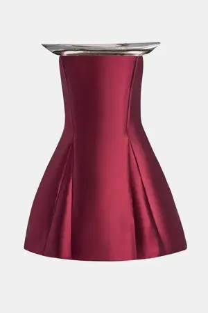 KATE BARTON Sculpted Mini Dress