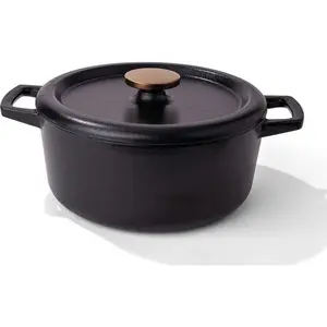ALVA Nori Cast Iron Dutch Oven - Black