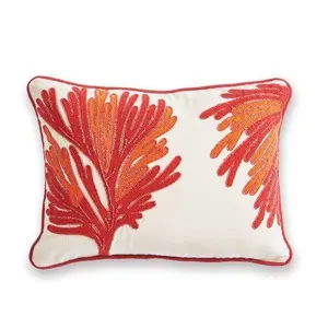 NAPA HOME & GARDEN Coral Lumbar Throw Pillow - Orange