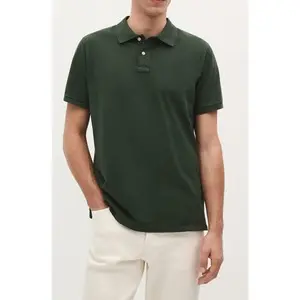 SCALPERS Basic Polo - Dark Khaki
