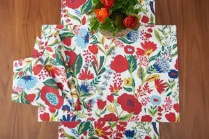 CAROL & FRANK Bella Winter Table Runner 13" X 72