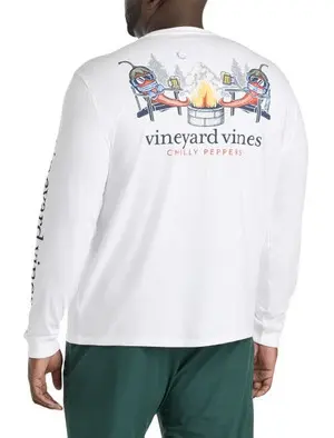 Vineyard Vines Big & Tall Chilly Peppers Graphic Tee
