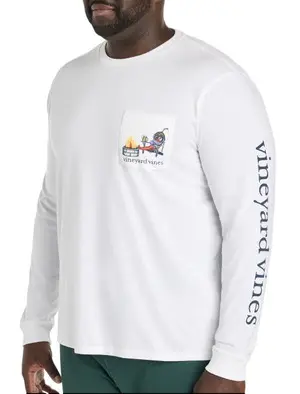 Vineyard Vines Big & Tall Chilly Peppers Graphic Tee