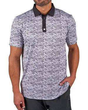 Black Clover Collared Polos For Men