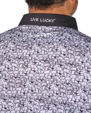 BLACK CLOVER Longhorn Polo