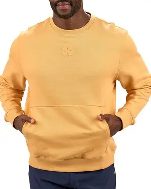 BLACK CLOVER Pocket Crew Neck Pullover - Latte