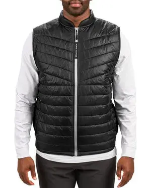 BLACK CLOVER Jaxon Quilt Vest - Black