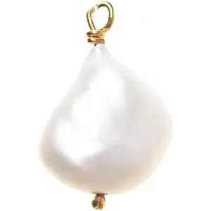 FREYA ROSE Baroque Pearl Detachable Charm Pendant - Gold