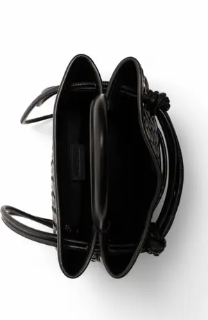 Walter Baker Leather Mini Tote - Black
