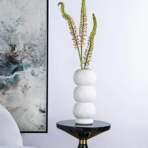 DINADECOR Stacked & Chic Vase