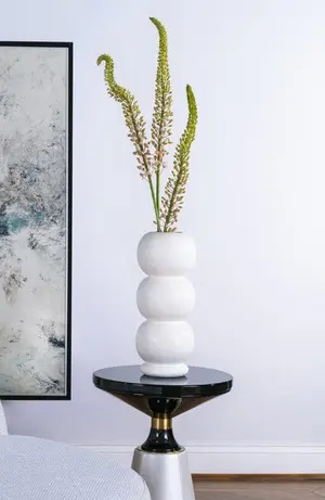 DINADECOR Stacked & Chic Vase
