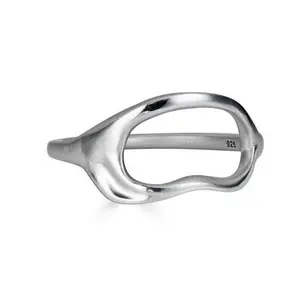 NABS AND BABS Sahab Statement Ring - Silver