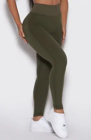 BOMBSHELL SPORTSWEAR Figure Butt Lift Leggings - Forest Night