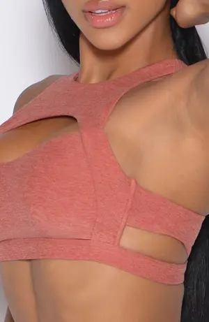 BOMBSHELL SPORTSWEAR Powerhouse Bra - Georgia Peach