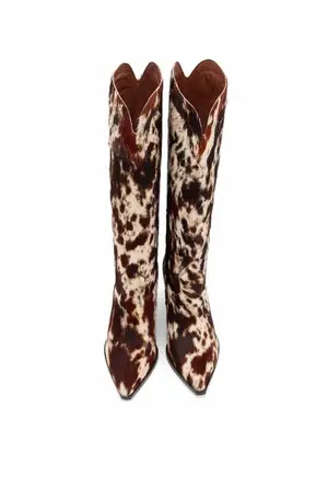 MARC NOLAN Belle Knee High Boots - Dark Horse