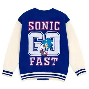 SEGA Sonic The Hedgehog Varsity Jacket & Pants Set
