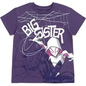 MARVEL Spider-man Role T-shirt - Spider-man Spider-gwen Purple