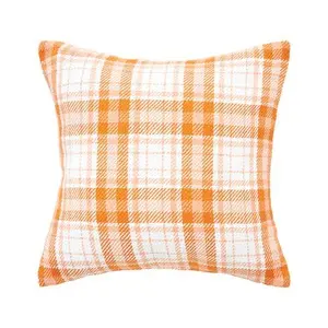 C&F HOME Hazel Plaid Woven Throw Pillow