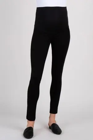 PINKBLUSH Skinny Maternity Pants - Black