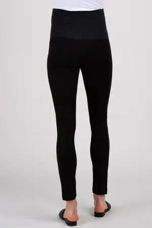 PINKBLUSH Skinny Maternity Pants - Black