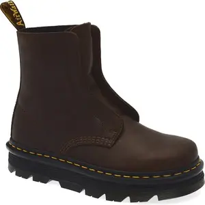 Dr. Martens Zebzag Laceless Boot - Dark Brown