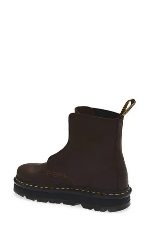 Dr. Martens Zebzag Laceless Boot - Dark Brown