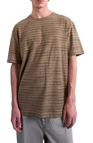 Topman Oversize Stripe Cotton T-shirt