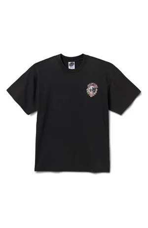 MAUI & SONS X Pabst Blue Ribbon Shark Can Graphic T-shirt - Black