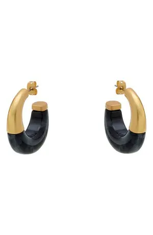 REISS Samira Hoop Earrings