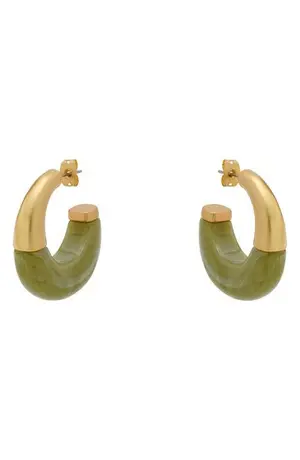 REISS Samira Hoop Earrings