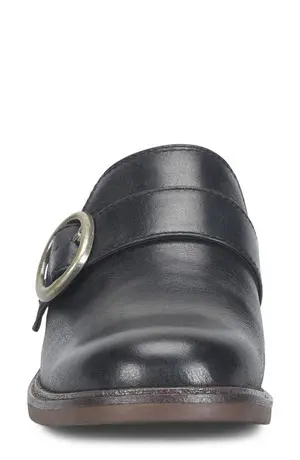 SOFFT Tiffany Buckle Clogs - Black