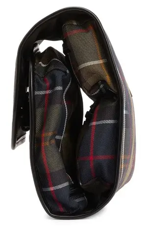 Barbour Tartan Hanging Wash Bag