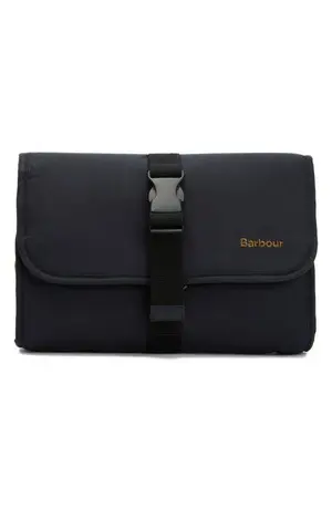 Barbour Transport Hanging Wash Bag - Navy