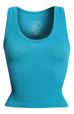 Free People Clean Slate Crop Tank - Bayside