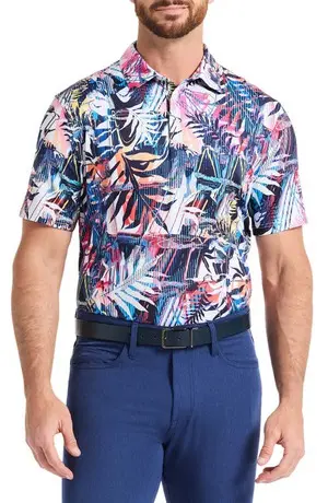 Robert Graham Palm Dreams Performance Golf Polo