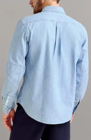 Billy Reid Field Organic Cotton Button-up Shirt