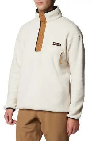 Columbia Helvetia Ii Fleece Pullover - Chalk