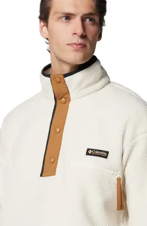 Columbia Helvetia Ii Fleece Pullover - Chalk