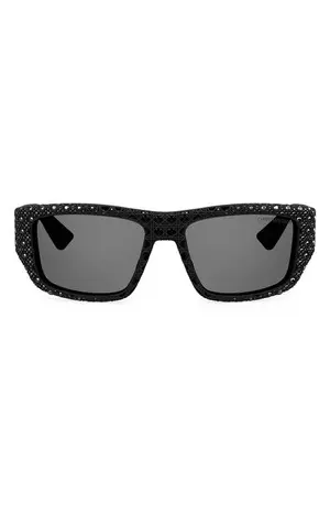 Dior 3d S3i 57mm Square Sunglasses