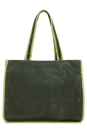 Desigual Canvas Shopper Tote Bag