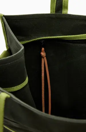 Desigual Canvas Shopper Tote Bag